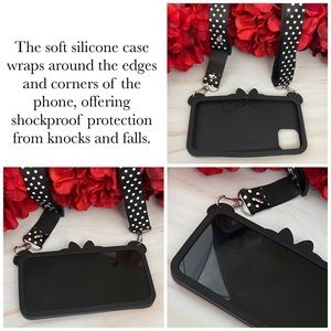 Accessories | 3d Minnie Mouse Iphone Case With Crossbody Strap | Poshmark